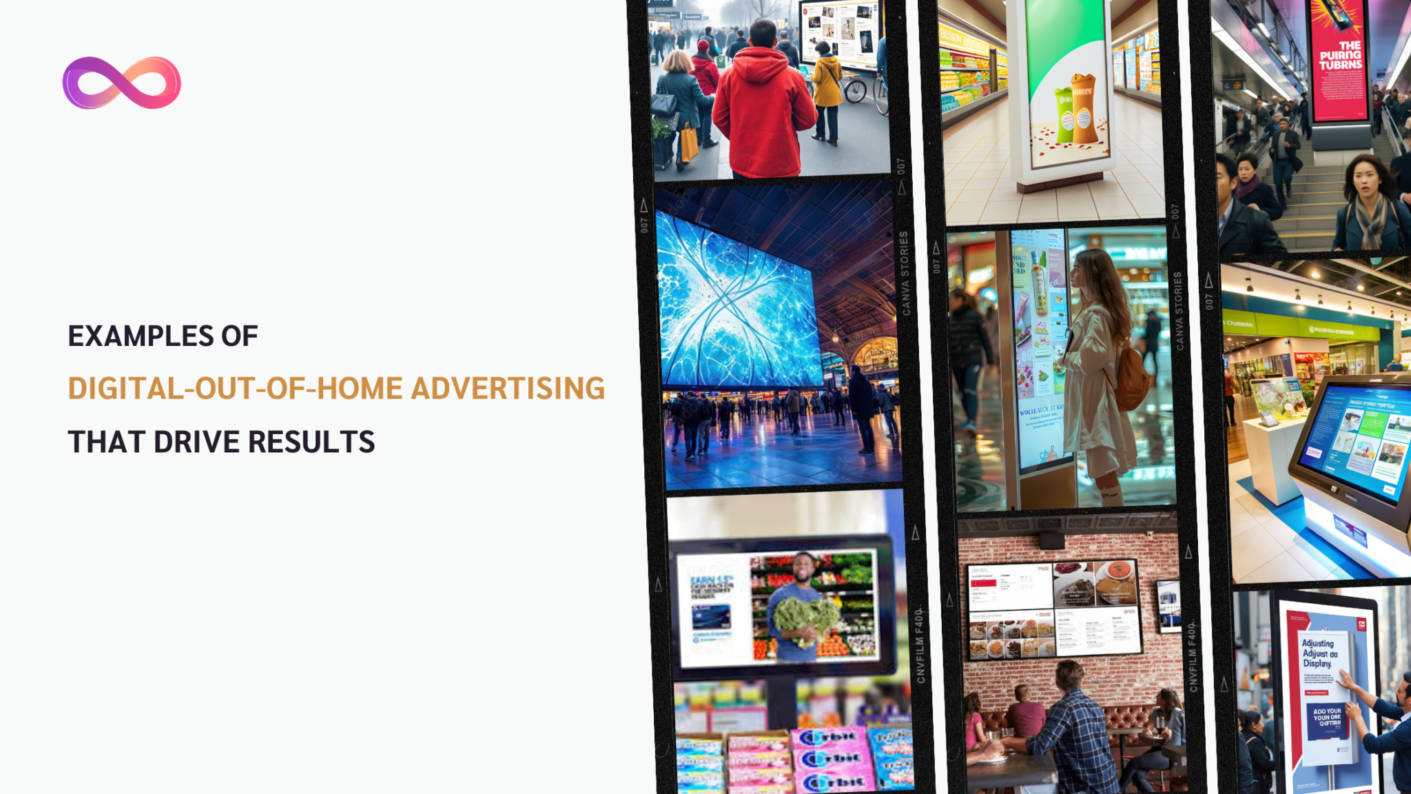 DOOH Advertising Examples | The Hype Loop
